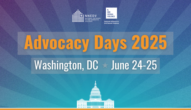 NNEDV and NAESV Advocacy Days 2025 - NNEDV